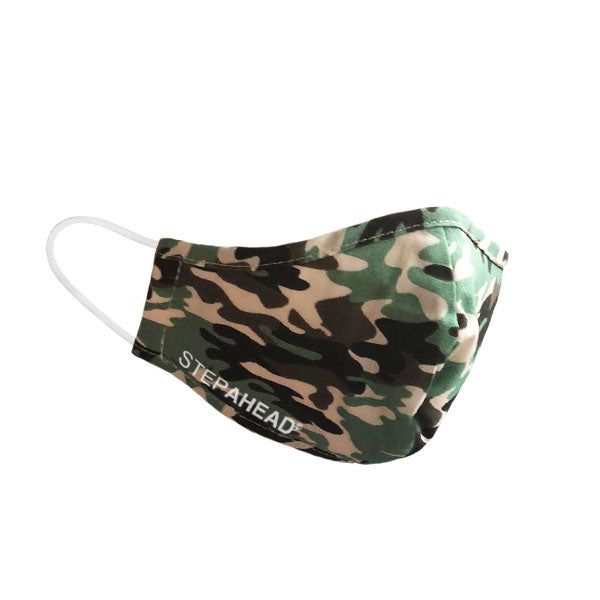 STEP AHEAD Face Mask Children's Reusable Camo – StepAhead Workwear